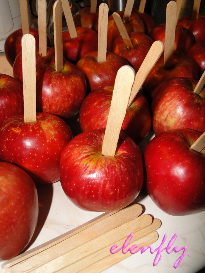 CookArt | by elenfly: ΚΟΚΚΙΝΑ ΚΑΡΑΜΕΛΩΜΕΝΑ ΜΗΛΑ - RED CARAMELIZED APPLES