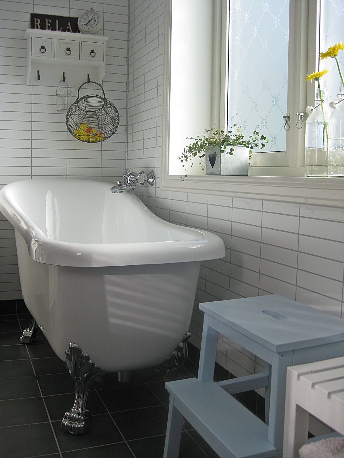 Huset ved fjorden: Badet vårt!