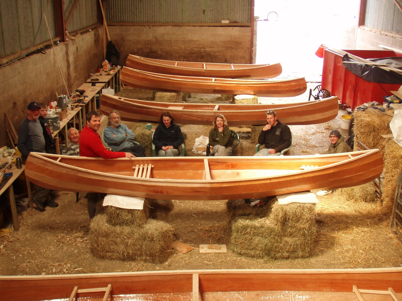 orca: May Canoe Building workshop.