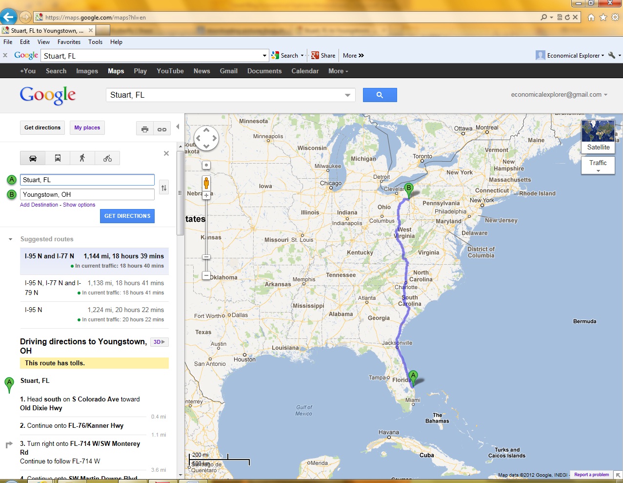 Economical Explorer: Roadside Attractions – South Florida to Ohio ...