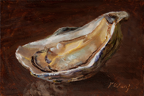 DAILY PAINTERS MARKETPLACE: oyster painting a day
