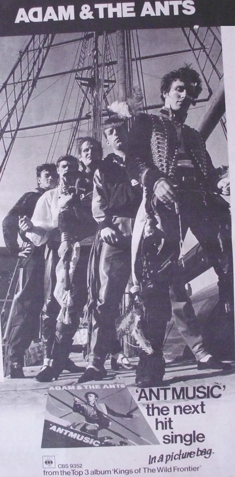 Top Of The Pop Culture 80s: Adam and the Ants - Ant Music - 1980
