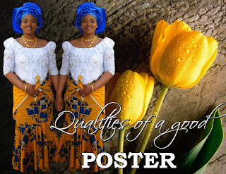civigraphics: Five Characteristics of a Good Poster. By Amucha Kelechi E.C