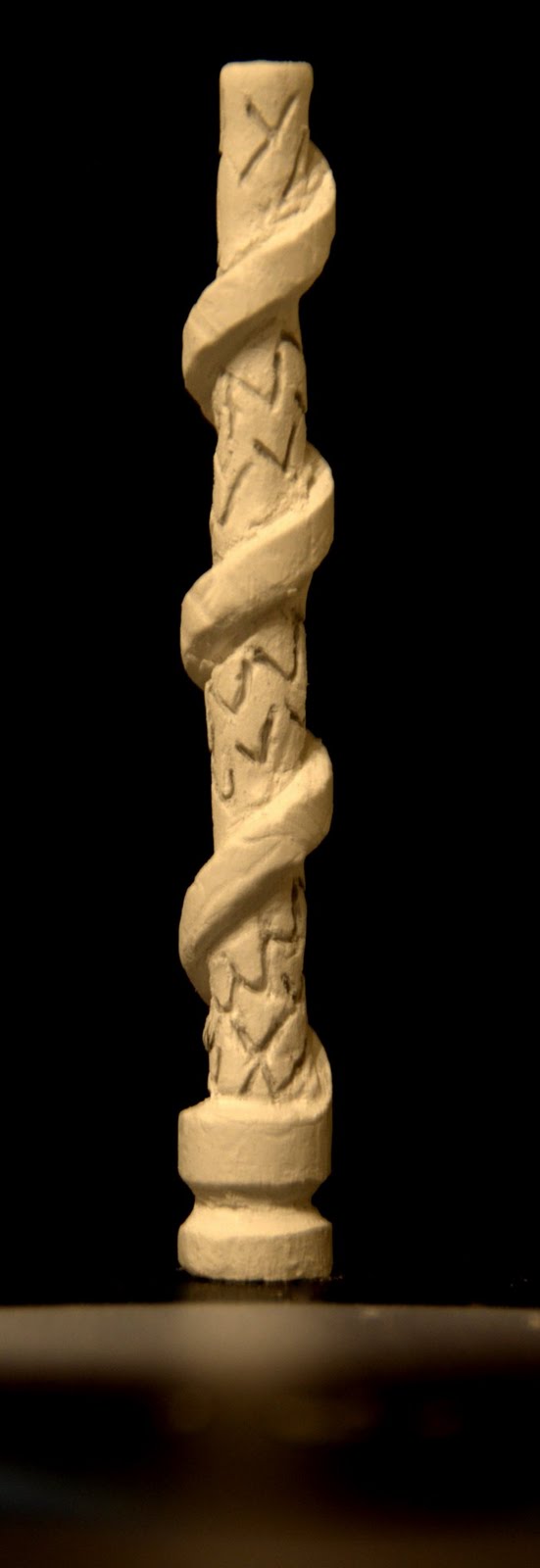 Through my Eyes...: Chalk Carving...