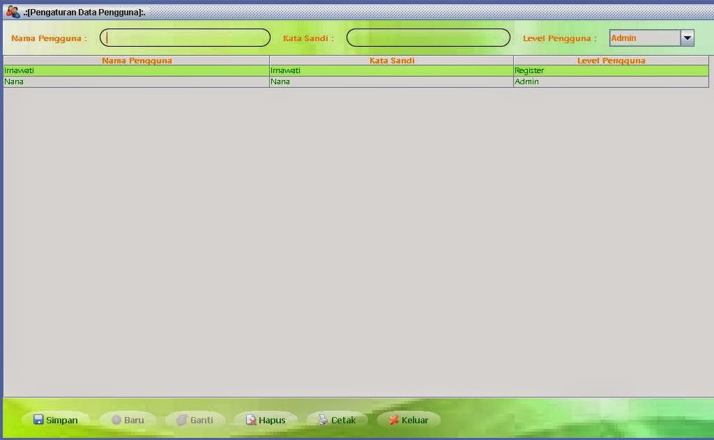 Mempercantik design tampilan jTable pada java swing desktop