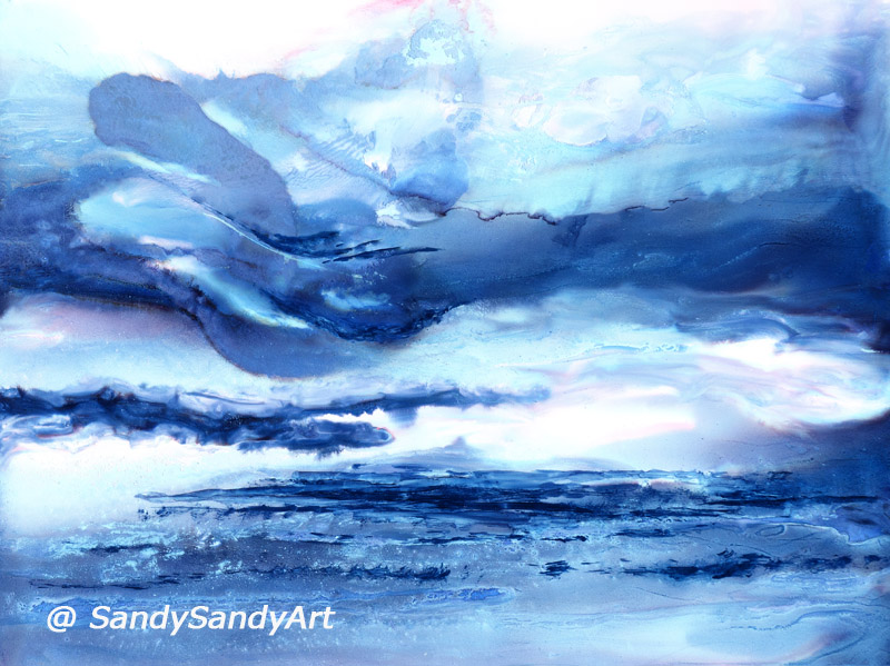 *SANDY SANDY ART*: The Color Blue