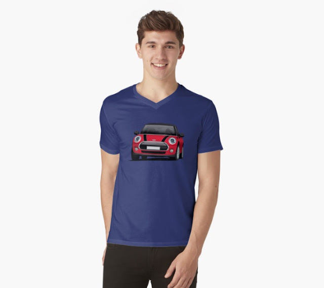 Mini Cooper T-shirt | Car shirts | Classic, retro and vintage cars