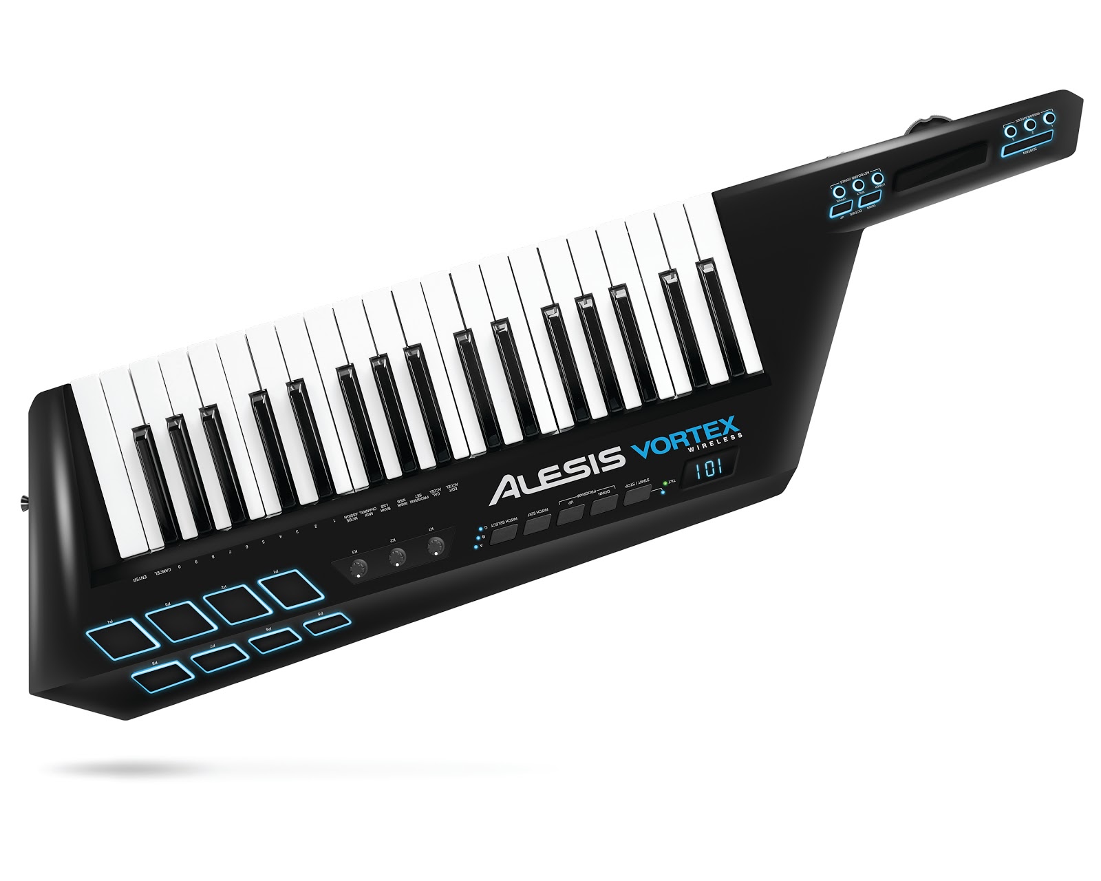 MATRIXSYNTH: Alesis Introduces VORTEX WIRELESS KEYTAR