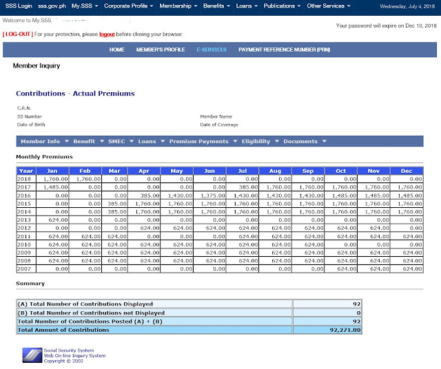 How to View or Check SSS Contributions Online - PHILIPPINE DRIFT