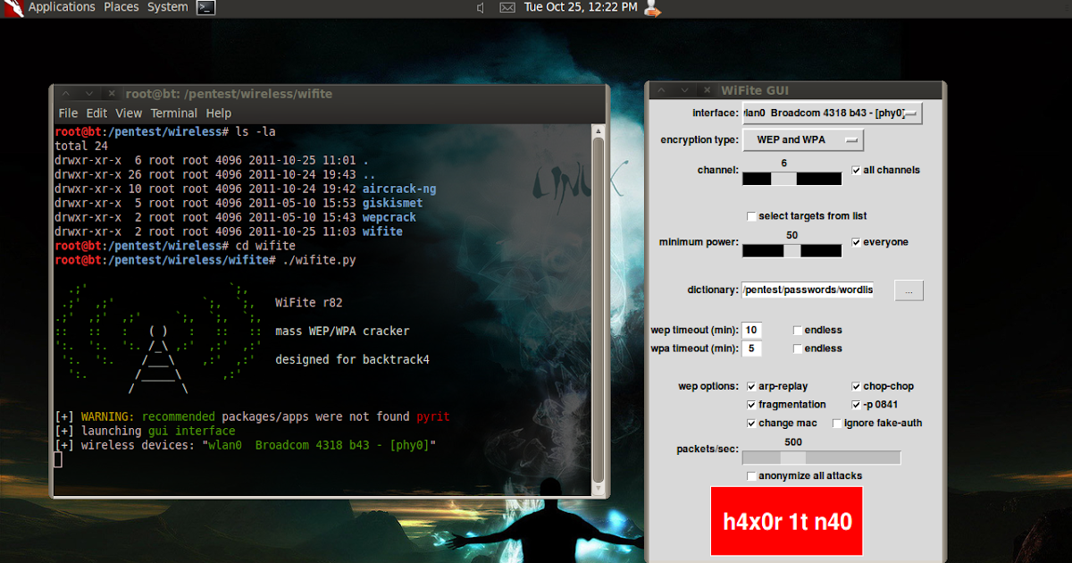 3 Common Automated Tools With Gui Used For Wireless Cracking Pentesting