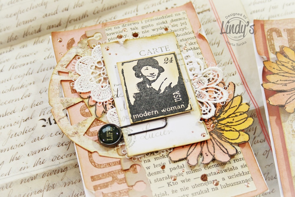 JaMajka: Cards with Stampotique stamps