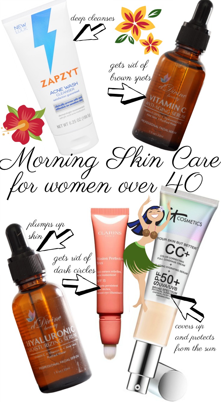 ANTI AGING SKIN CARE ROUTINE AM | FOR WOMEN OVER 40