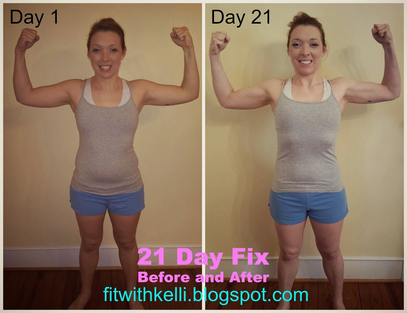 Fit with Kelli : 21 Day Fix Before and After