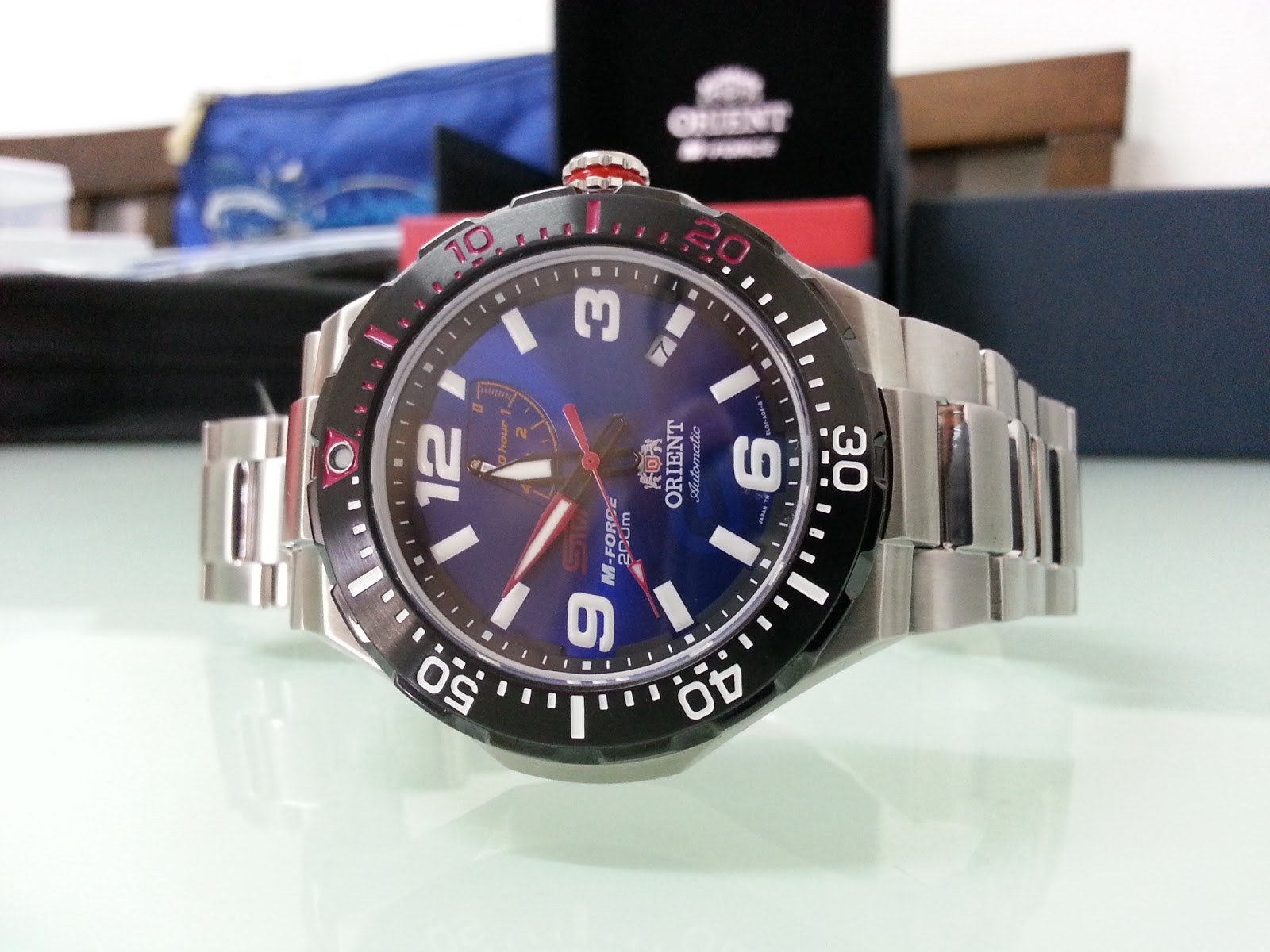 Pesona Jam: Orient M-force 200m STI 2014 Limited Edition Subaru Rally ...