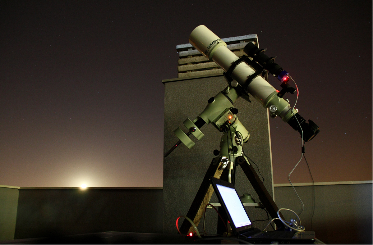 ASTROFOTOGRAFIA URBANA: EQUIPO