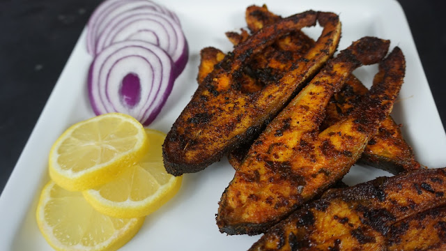 Pomfret Fish Fry Recipe | Steffi's Recipes