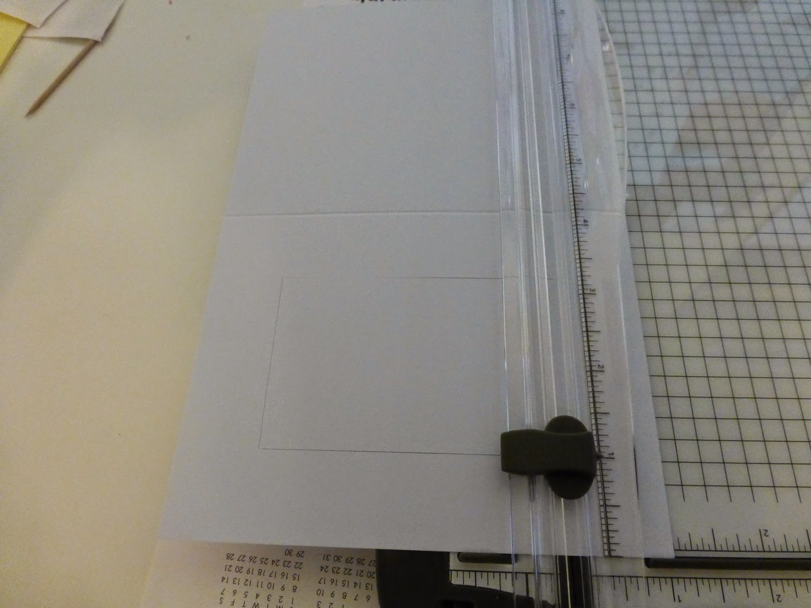 The Yellow Craft Room: Lever Card Tutorial