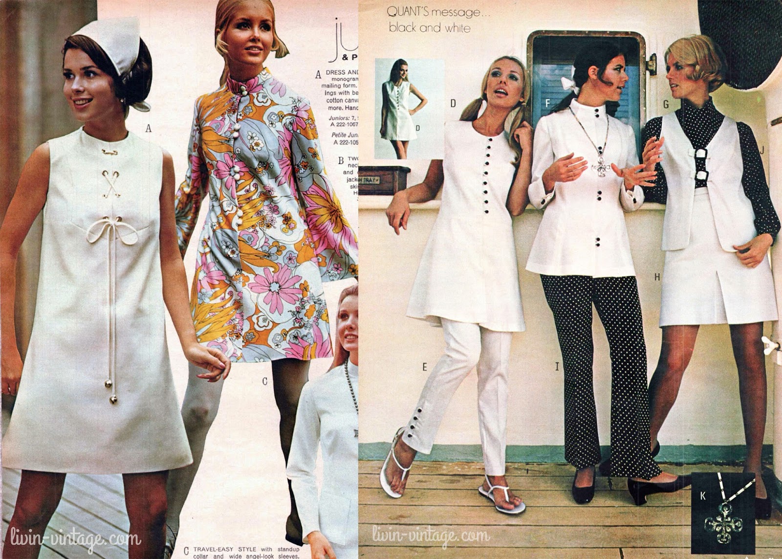 livin vintage: 1969 Women's Fashion via JC Penny's Catalog