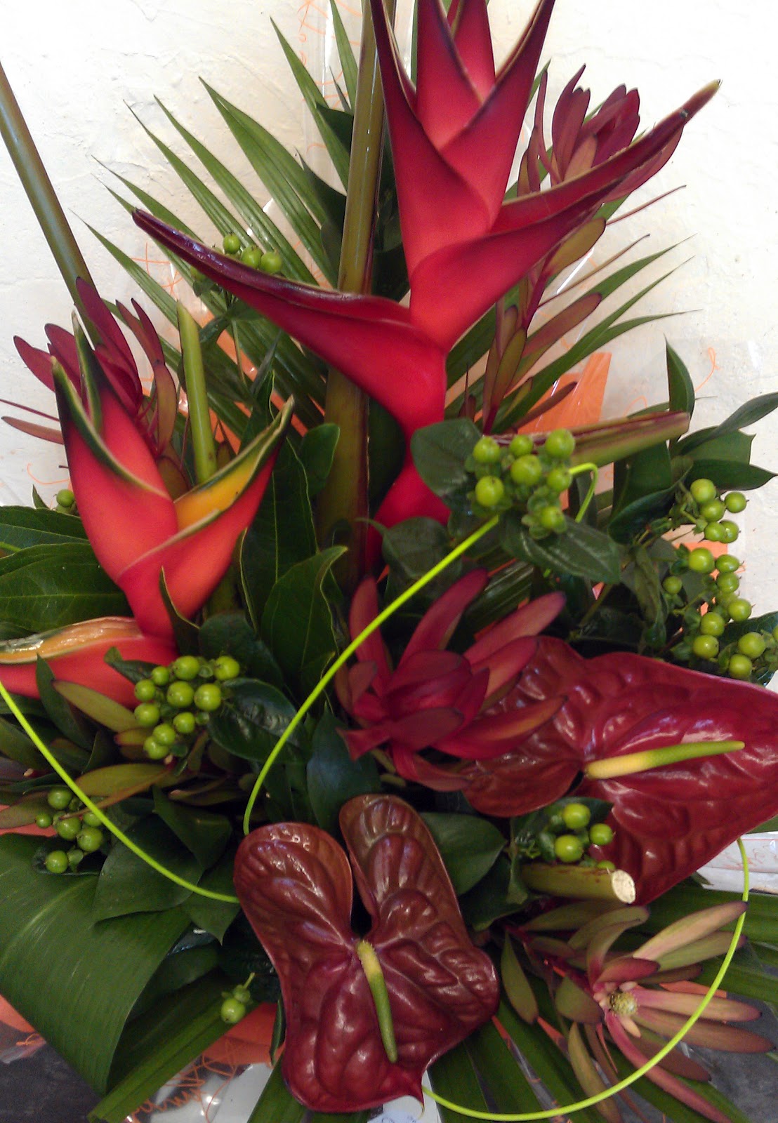 Katie Gilman Floristry Design: Tropical Gift Box Arranagment