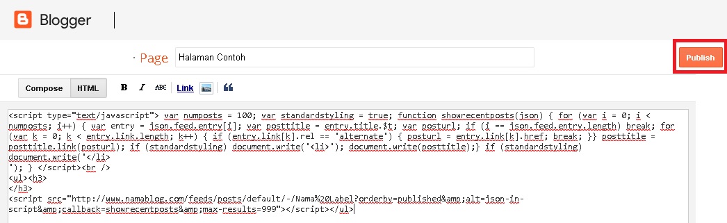 Tips & Trik : Cara Membuat Halaman Blogspot dengan Label Tertentu ...