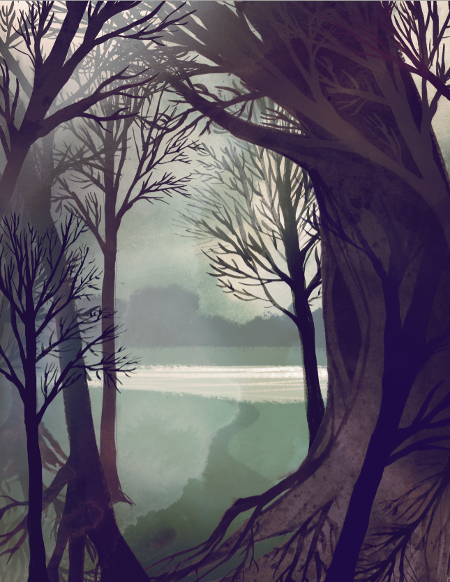 light night rains: Digital Forest pt. III [final]