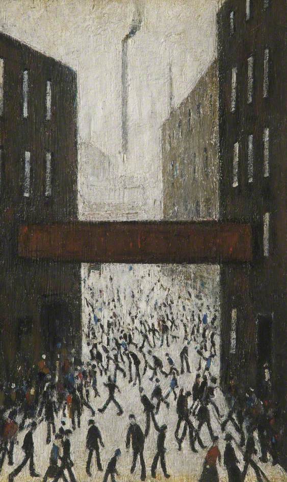 The Works of Laurence Stephen Lowry: 1971 - Mill Scene