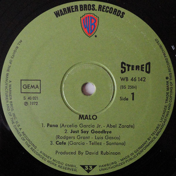 johnkatsmc5: Malo “Malo”1972 SF Psych Latin Rock,Chicano Rock debut ...