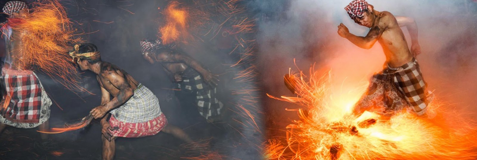 Bali Indonesia Holiday Travels: Siat Geni ( Fire War )