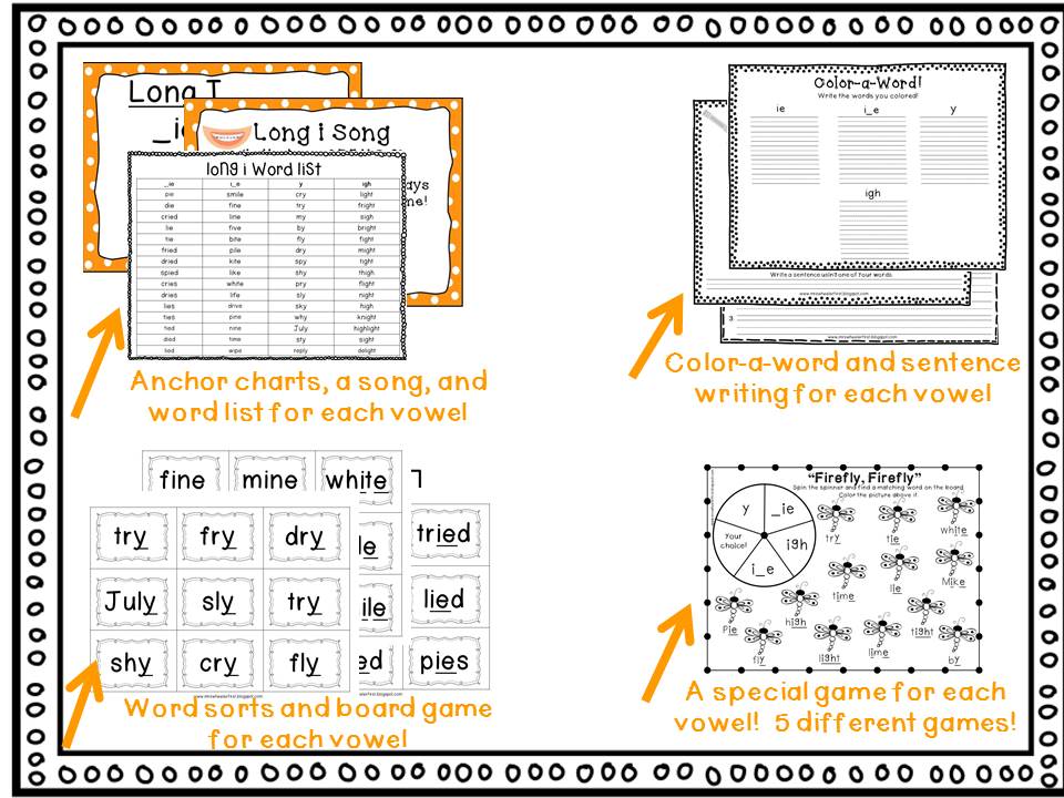 Mrs. Wheeler's First Grade Tidbits: Long Vowels and Vowel Teams!!