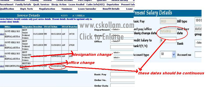Update Your Service Details in SPARK