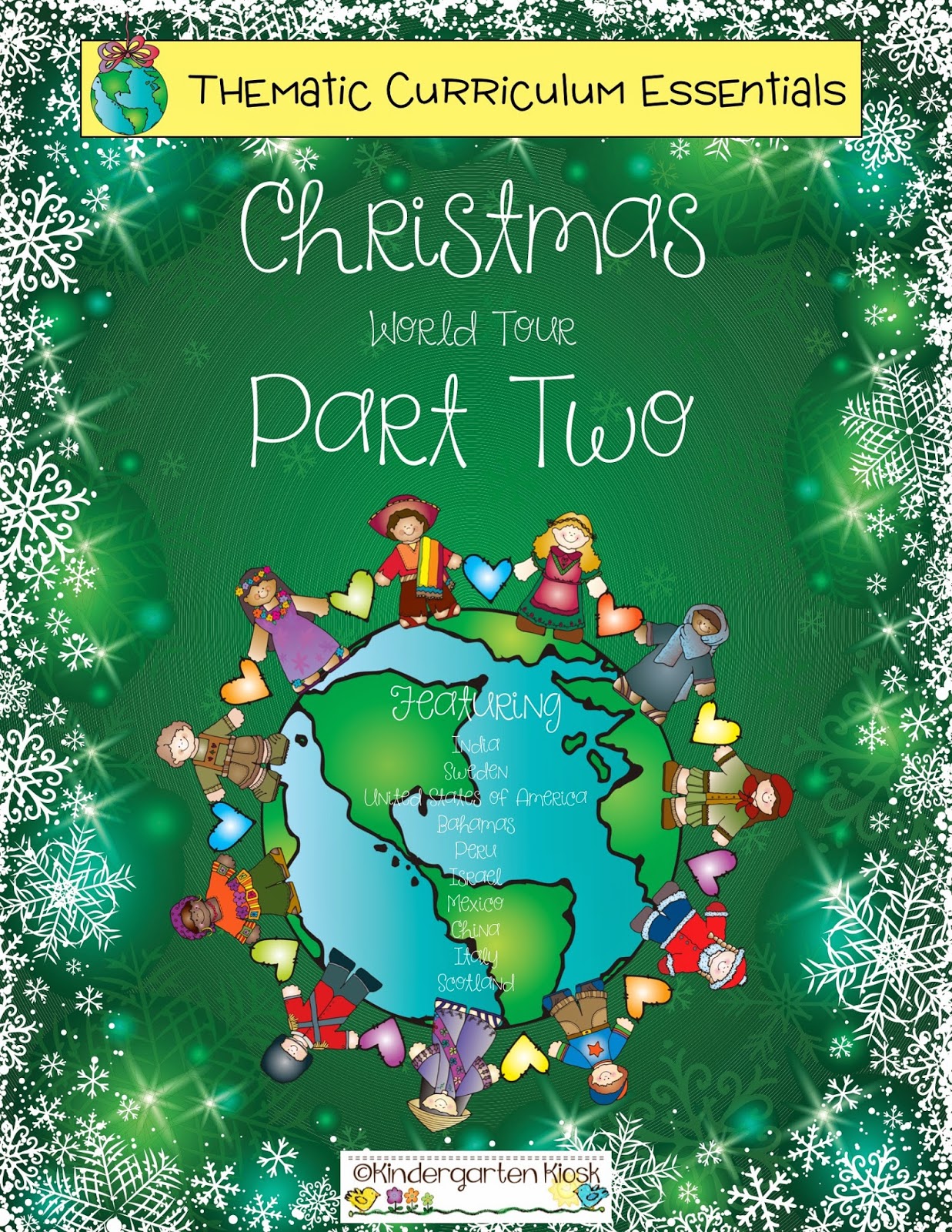 Kindergarten Kiosk: Christmas Around The World Thematic Units & Freebie