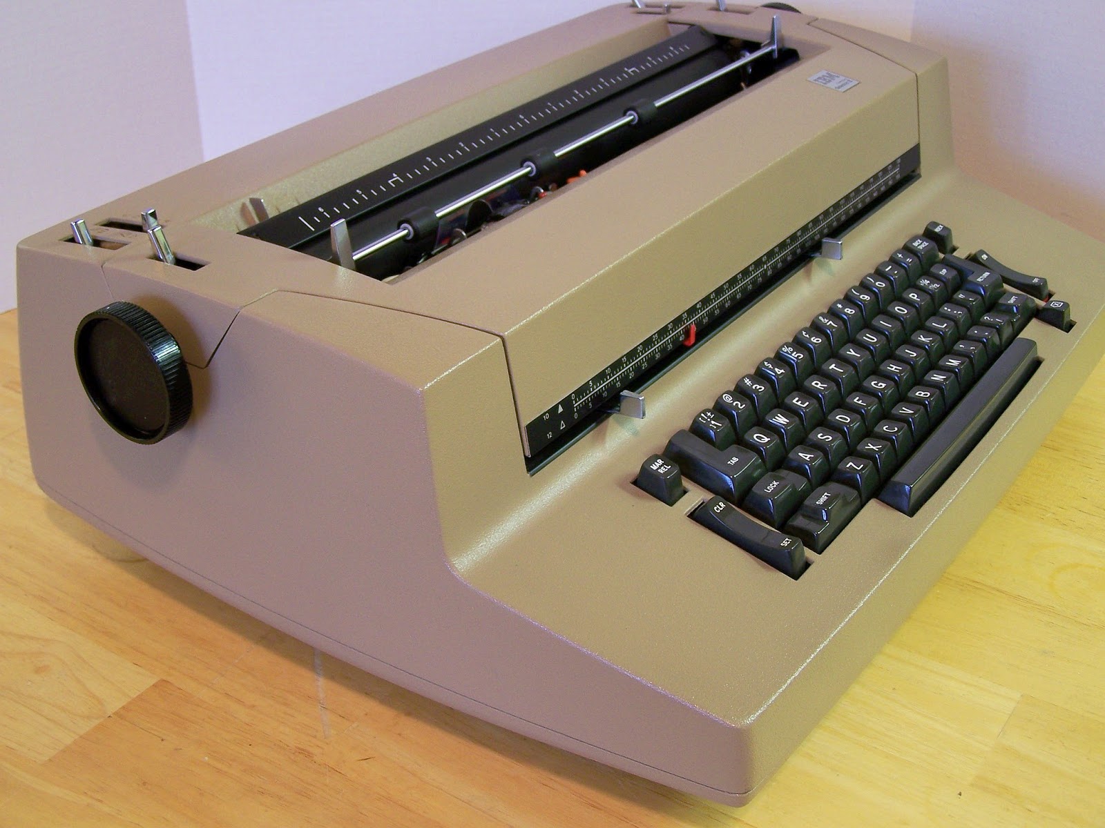 IBM Selectric Typewriters: Topaz Bronze Selectric II with Correction - SOLD