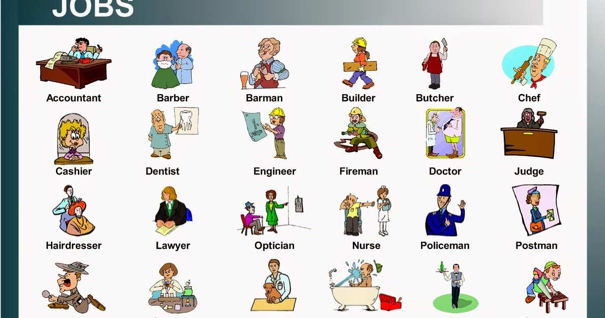 Click on: WHAT DO YOU DO? JOBS & OCCUPATIONS