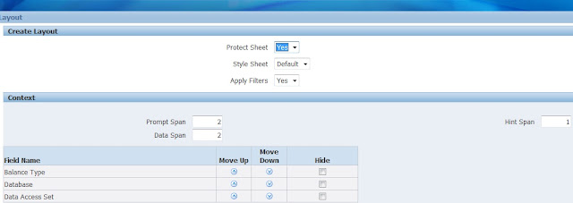 How to define Customize Web ADI Layout In R12 | Oracle Techno & Functional