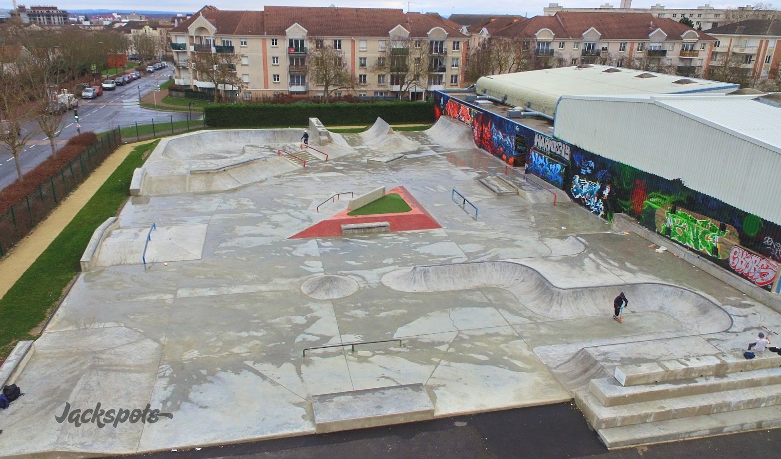 Le skatepark de Cergy ! | Jackspots