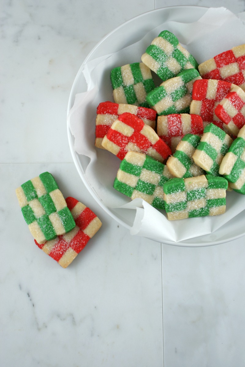 Authentic Suburban Gourmet: Holiday Checkerboard Cookies | 2nd Annual ...