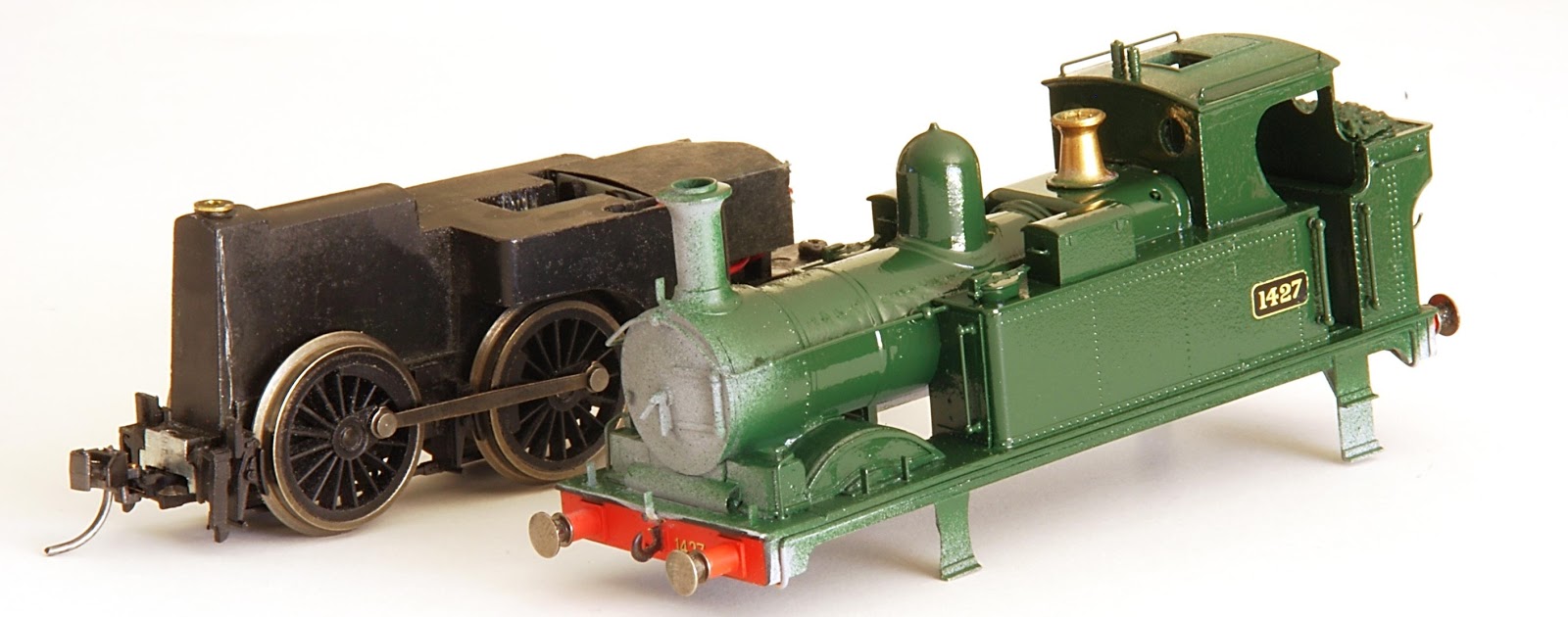 Gav's Workbench: GWR 14XX to 517 Class conversion
