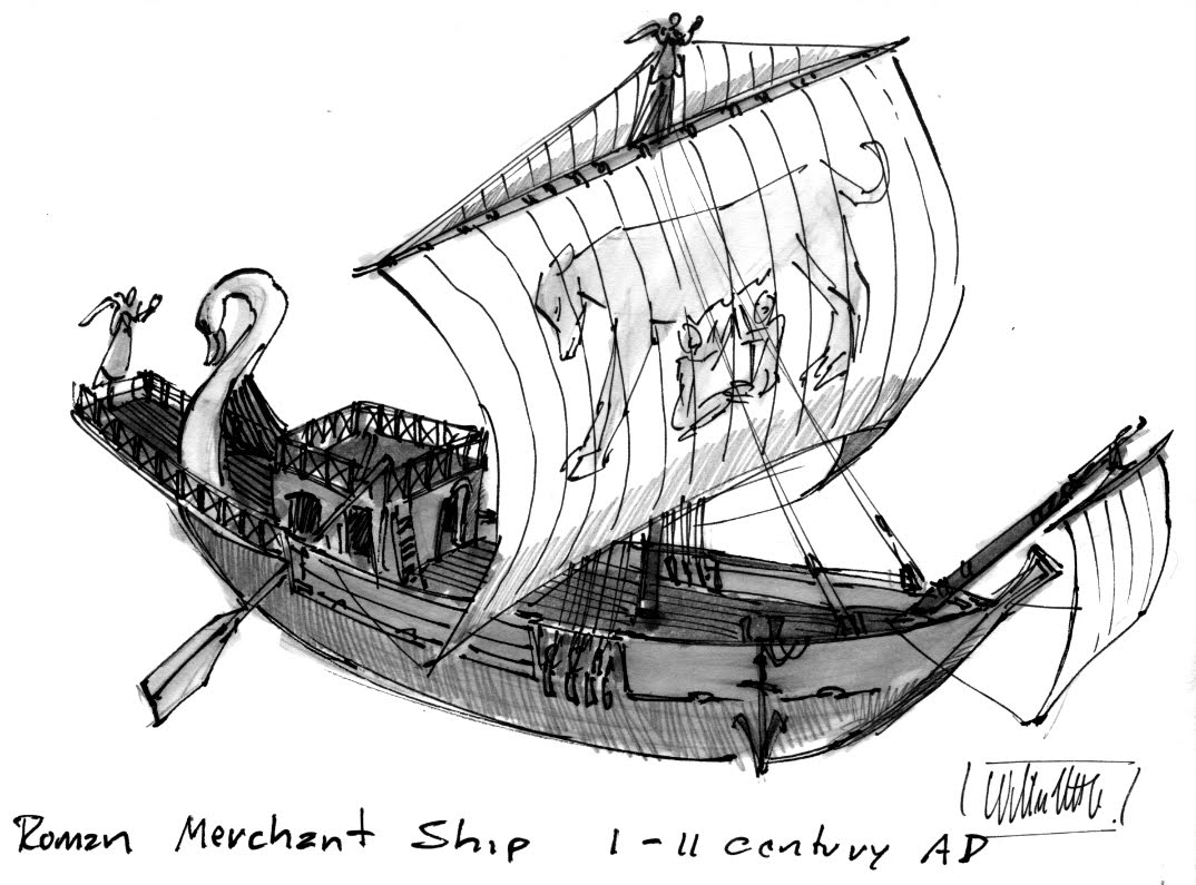 The scifi papers: Roman merchant ship (I-II Century AD)
