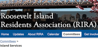 Roosevelt Islander Online: RIRA Island Services Committee Reports On ...