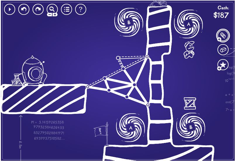 Game Walkthroughs (Oyun Çözümleri): Cargo Bridge 2 Walkthrough (The Moon)