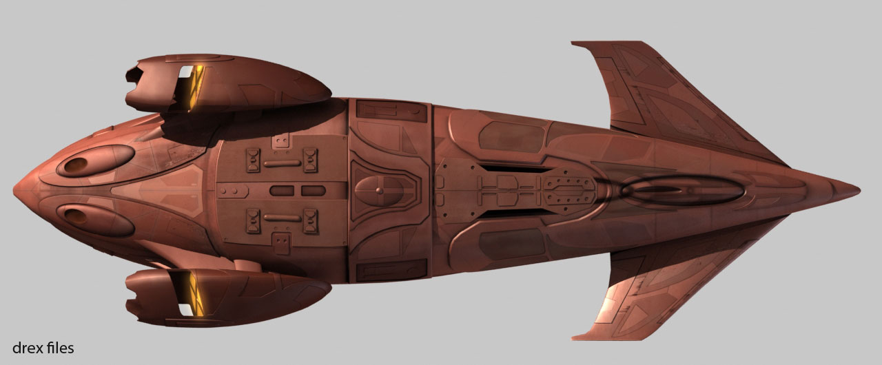 The Trek Collective: Drex Files: Vulcan D’Vahl type fighter