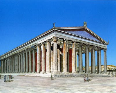 vivirarte: Comentario Templo de Zeus Olímpico (Olimpeion)