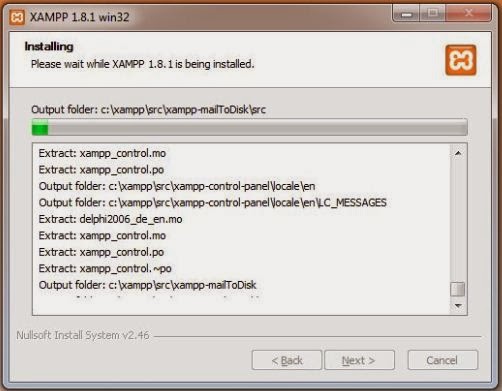 Cara Instal XAMPP di windows 7