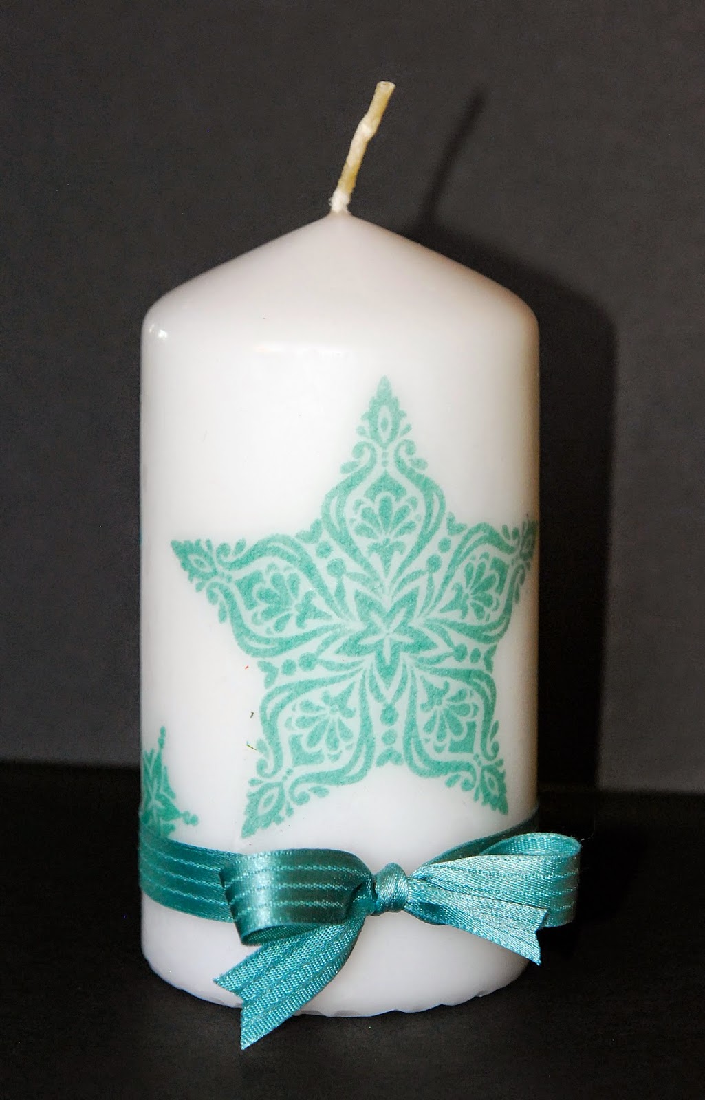 Des bougies de noël...