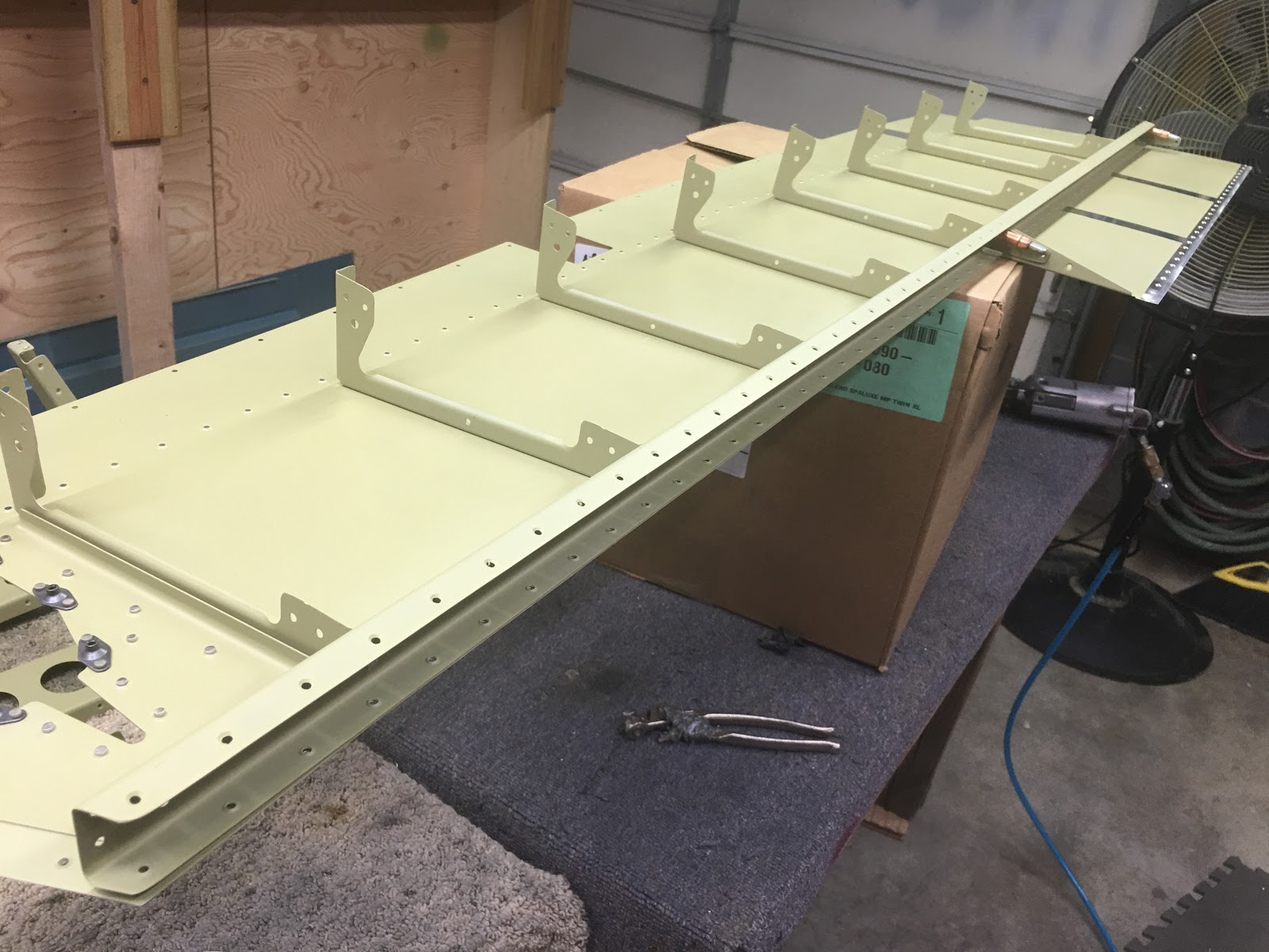 Brantel’s RV-10 Build Blog: Elevator Rear Spar Riveting