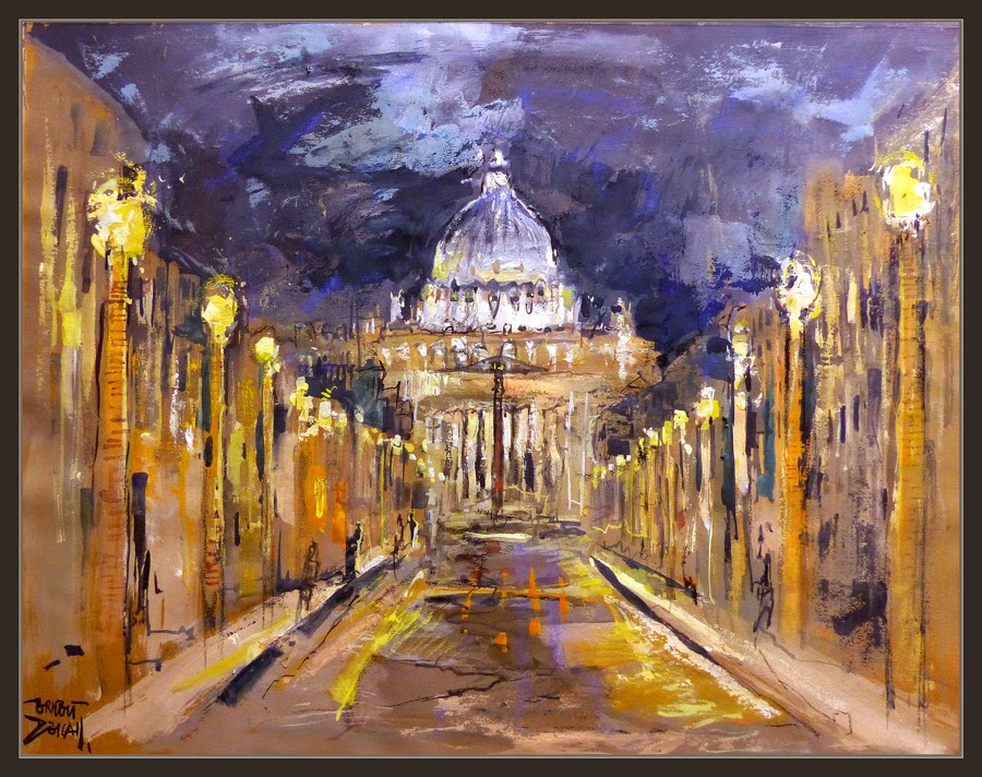 Ernest Descals.Artista Pintor: ROMA-PINTURA-ARTE-COLISEO-VATICANO ...