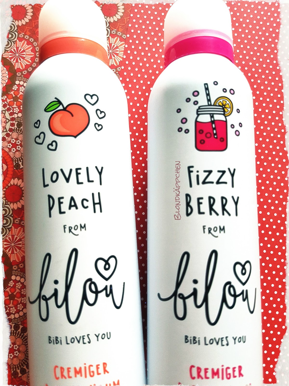 Blondkäppchen: bilou Duschschaum: Lovely Peach Fizzy Berry