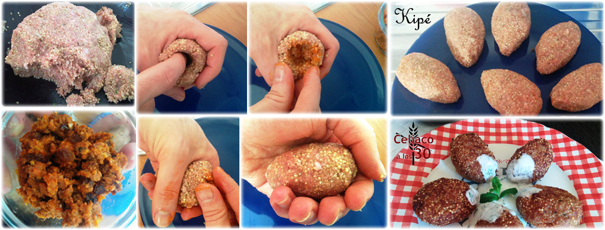 Kibbeh y Tabulé. Menú árabe Sin Gluten