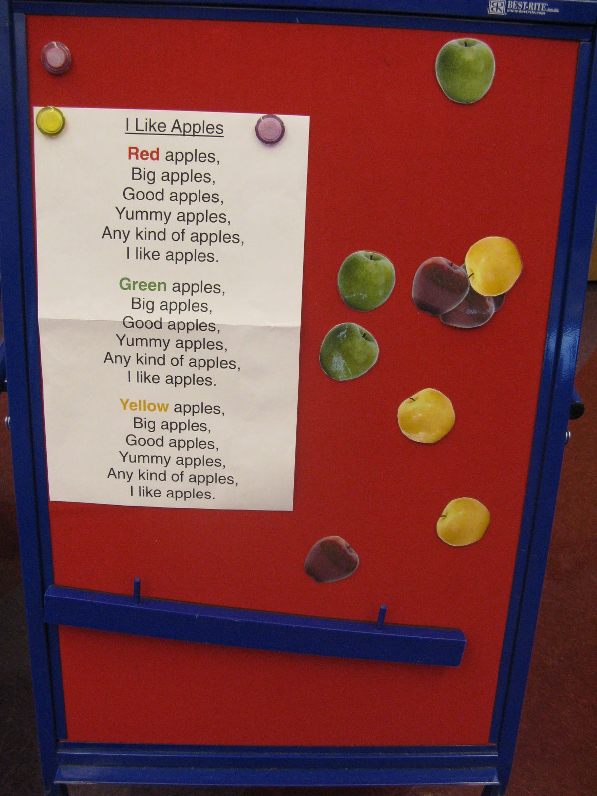 Read Rabbit Read: Flannel Friday: I Like Apples