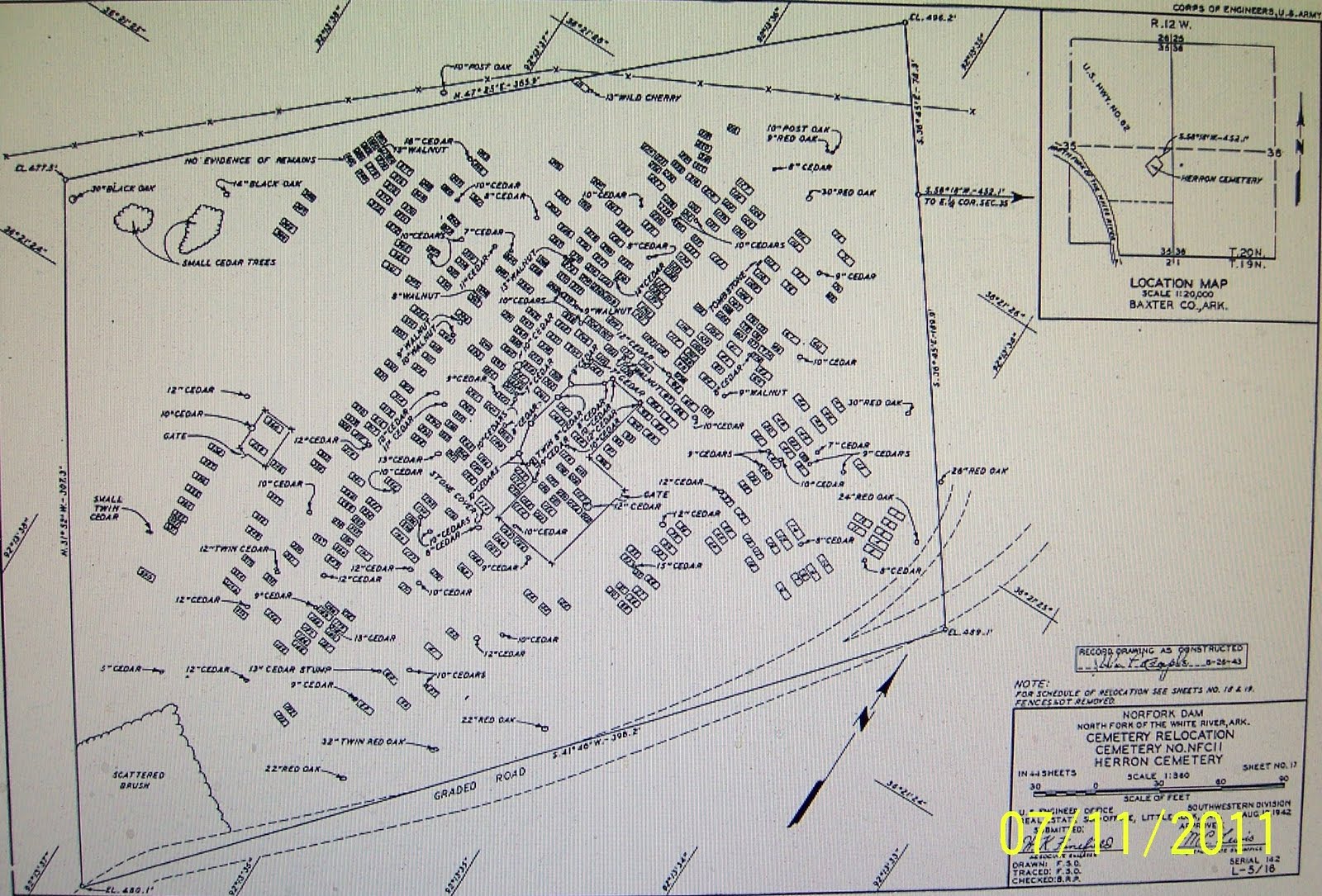 Cemeteries of Baxter County, AR: Custer-Herron Cemetery created in mid ...